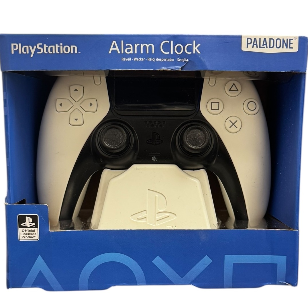 New New: Sony PlayStation 5 Alarm Clock Controller - White Colour (5V ...